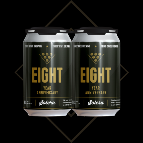 EIGHT - 8th Anniversary Barrel-Aged Solera Cans | Third Space Brewing
